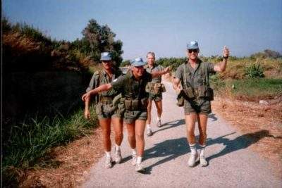 FN soldat på Cypern - Hold 53 - 1990 - Charlie lejren - Varisha